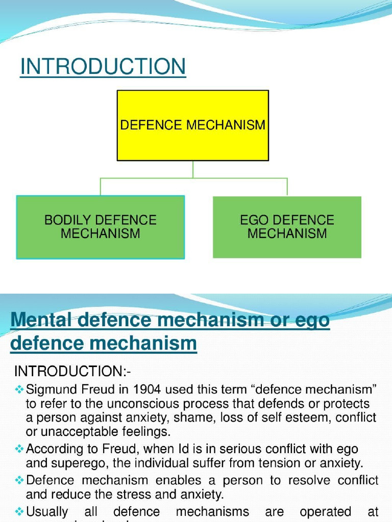 Defence Mechanism 57397556 | PDF
