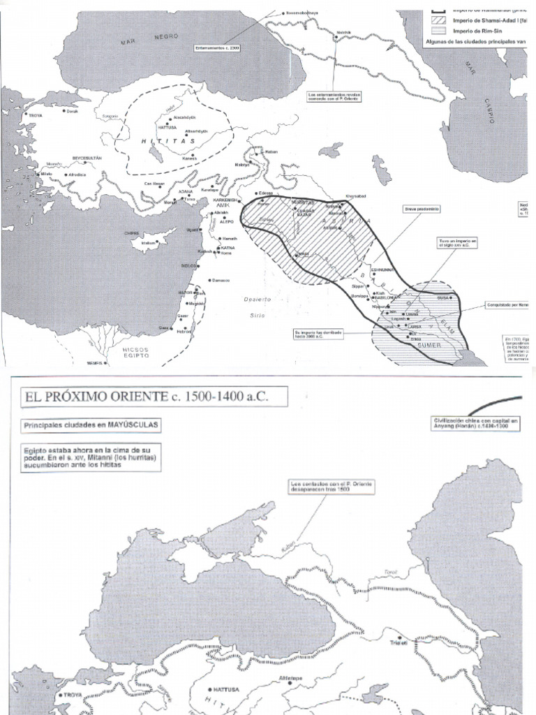 Mapas para La Historia Proximo Oriente y Grecia | PDF