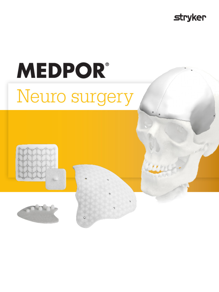 Medpor Neuro Surgery CMF BR 251 Rev.1 31688 | PDF | Implant (Medicine ...