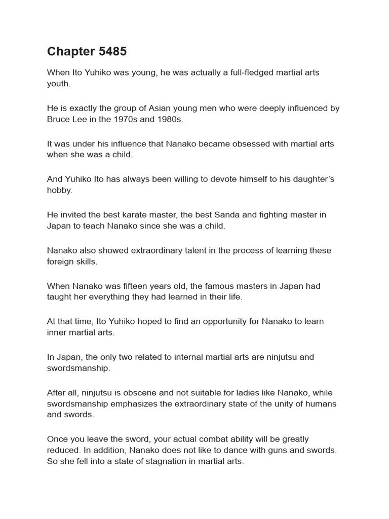 Chapter 5485-5520 | PDF | Swordsmanship | Dormitory