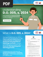 DM - s2024 - 053 - Implementation Guidelines For DO No. 005, S. 2024 | PDF