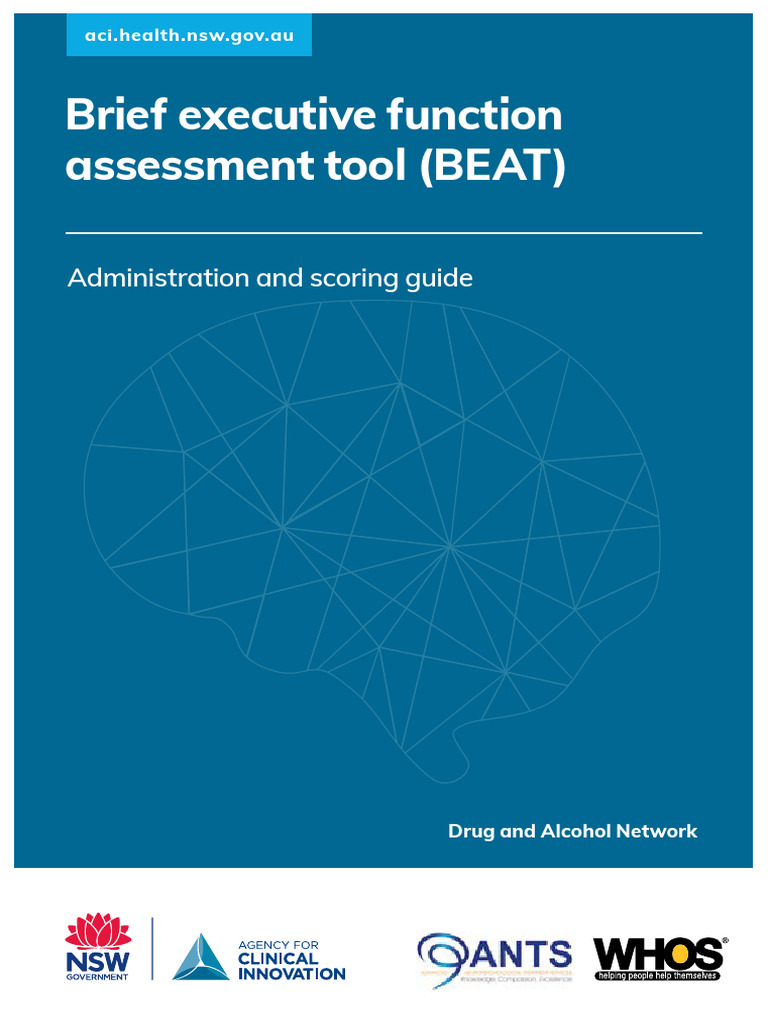 ACI Drug and Alcohol ACE BEAT Administration and Scoring Guide | PDF ...