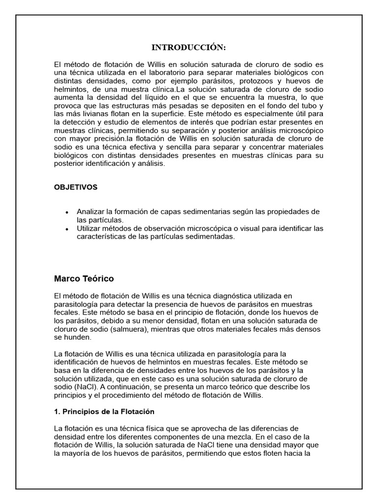 PRACT 4- PARASITOLOGIA (1) | PDF | Parasitología | Cloruro