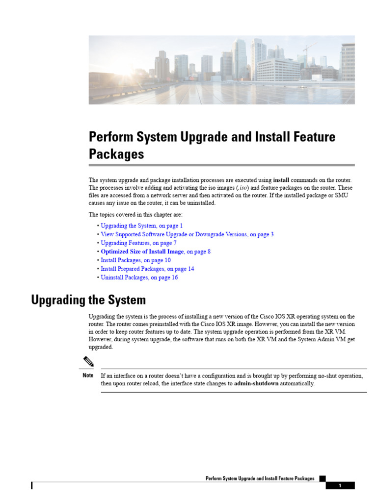 Perform System Upgrade and Install Feature Packages | PDF | Software Repository | Computer ...