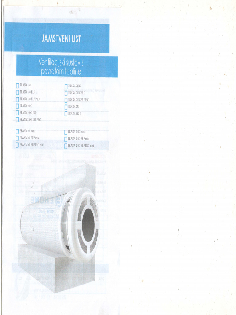 Prana Jamstveni List PEČAT | PDF
