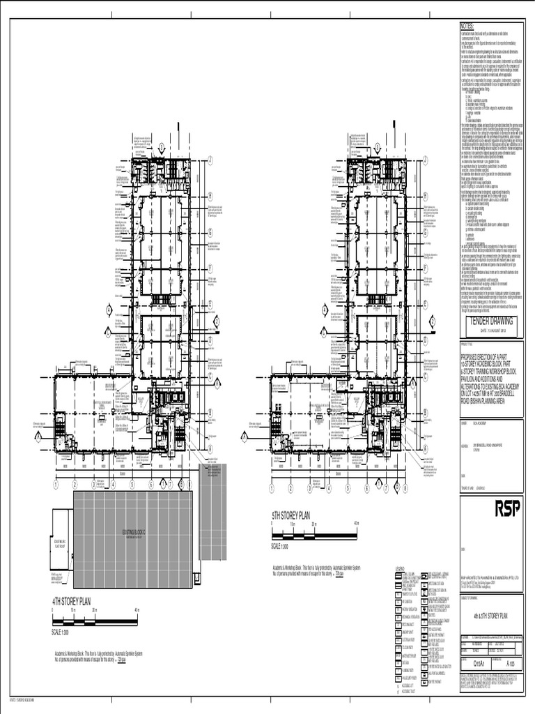 Arch L4-5 PLAN | PDF | Pipe (Fluid Conveyance) | Architect