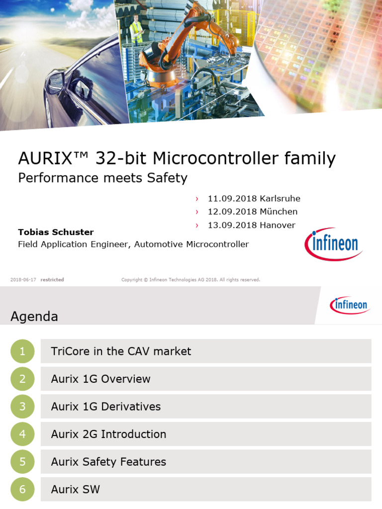 Infineon Presentation | PDF | Microcontroller | Digital Signal Processor