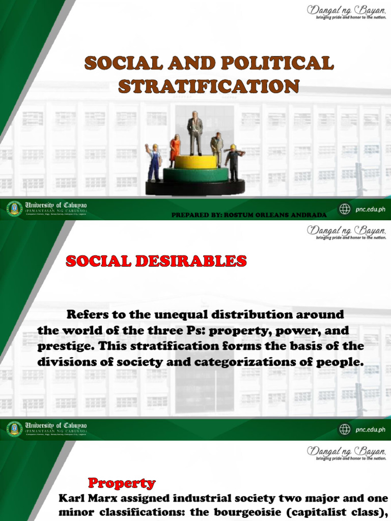 Ucsp Social Stratification | PDF | Social Inequality | Discrimination ...