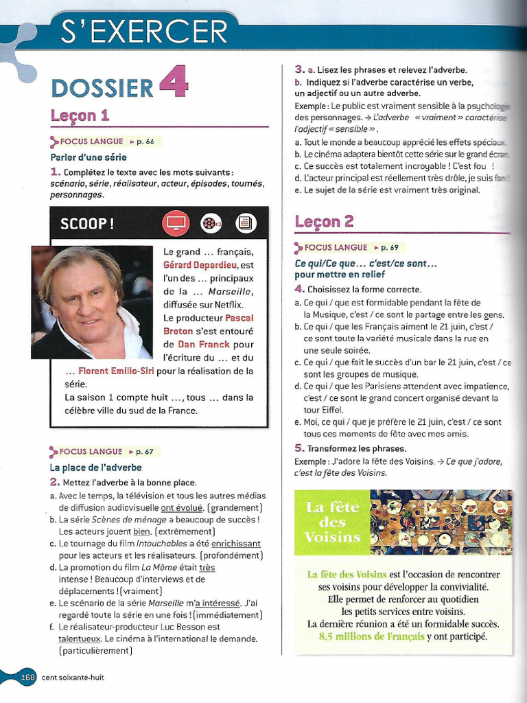 S'exercer U4 l2 l3 | PDF