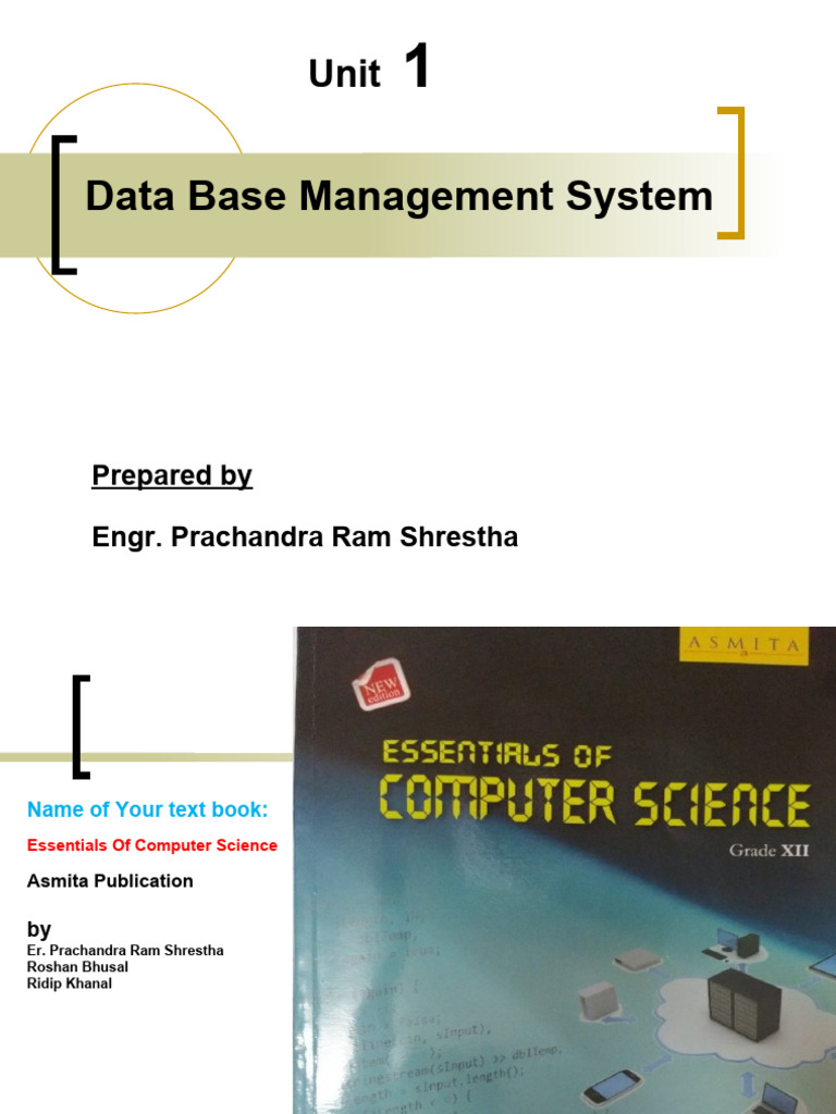 1 DBMS - U1 - G12 Part 1 | PDF | Databases | Relational Database