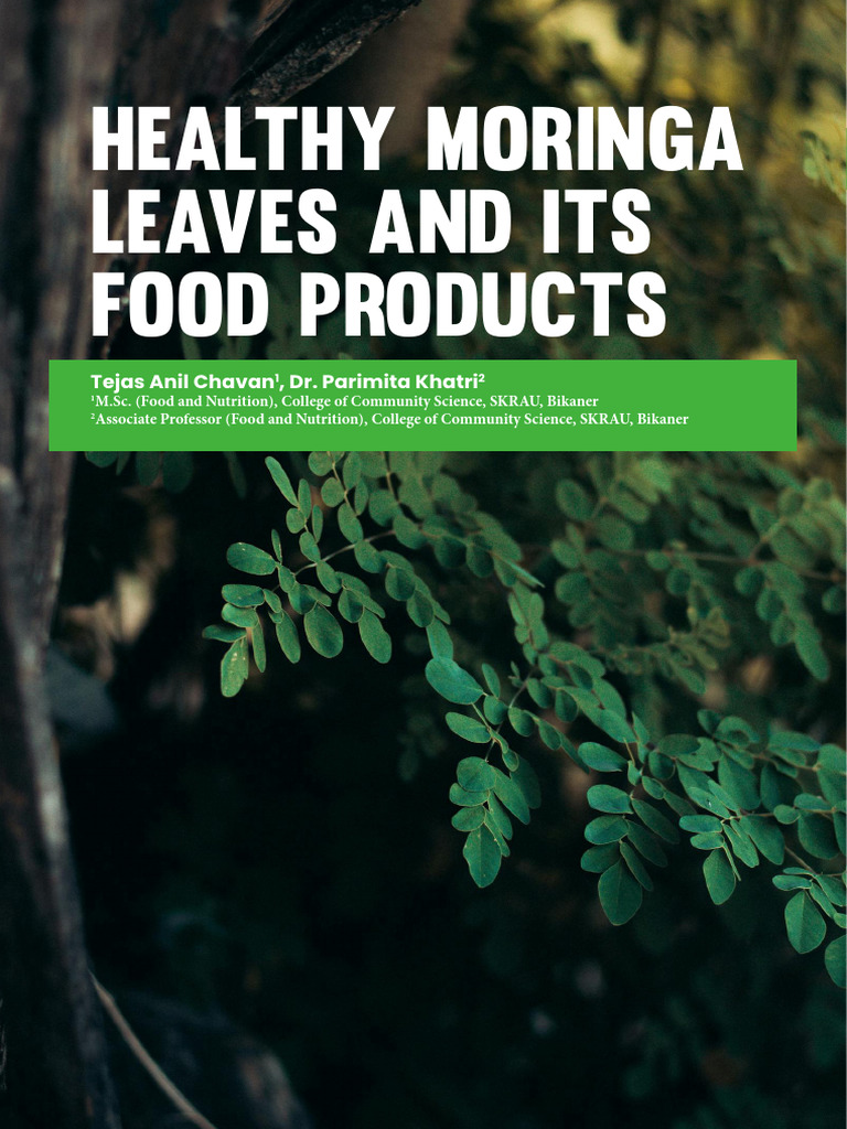 001 HEALTHY MORINGA LEAVES | PDF | Foods | Magnesium