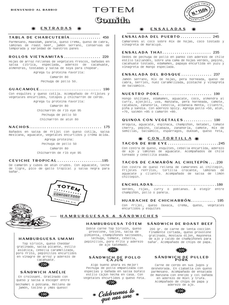 Totem | PDF | pesto | Decapado