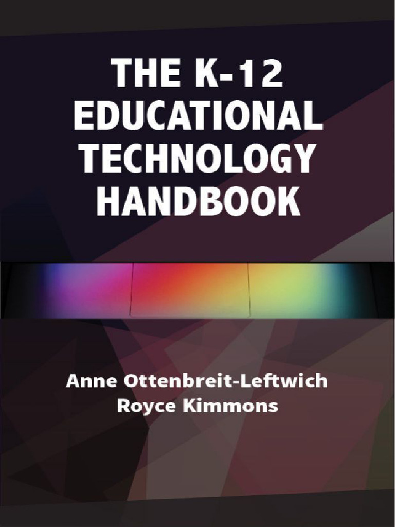 K 12 Handbook | PDF | Learning Theory (Education) | Educational Technology