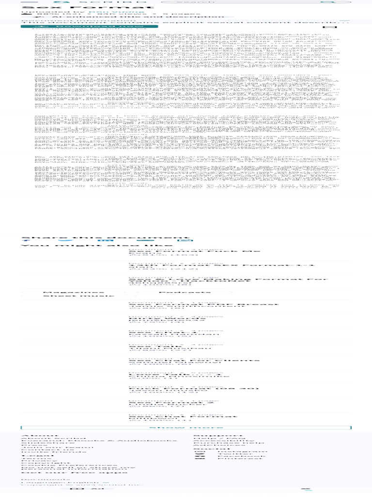 Sex Format Download Free Pdf Breast Pdf Scribd 