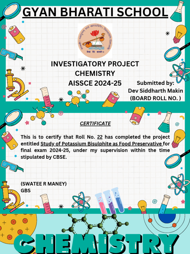 Chemisty | PDF | Food Preservation | Curing (Food Preservation)