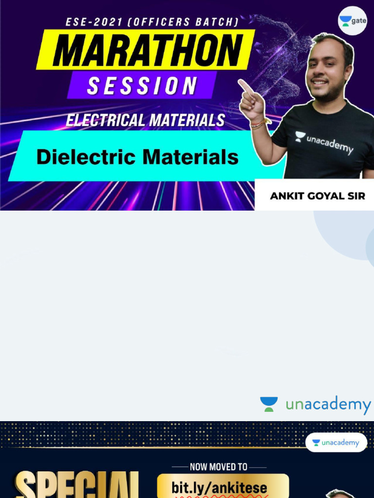 Lecture-5 Dielectric Materials | PDF | Dielectric | Chemical Polarity Lecture-5 Dielectric Materials | PDF | Dielectric | Chemical Polarity
