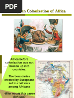 Explain The Reasons For The Colonization of Africa | PDF | Colonialism ...