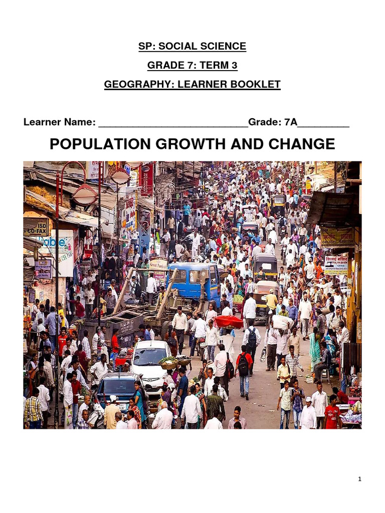 Gr7 - T3 - Geog - Population Growth and Change - Learner B - 230605 ...