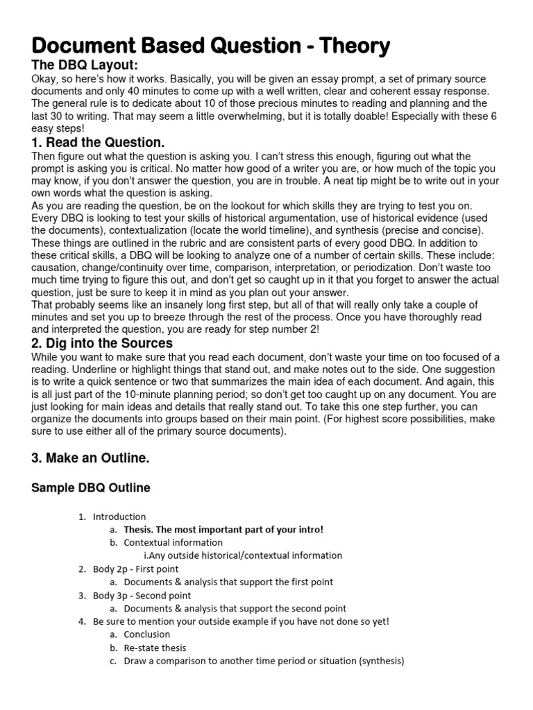 Document Based Question presentation | PDF | Abolitionism ...