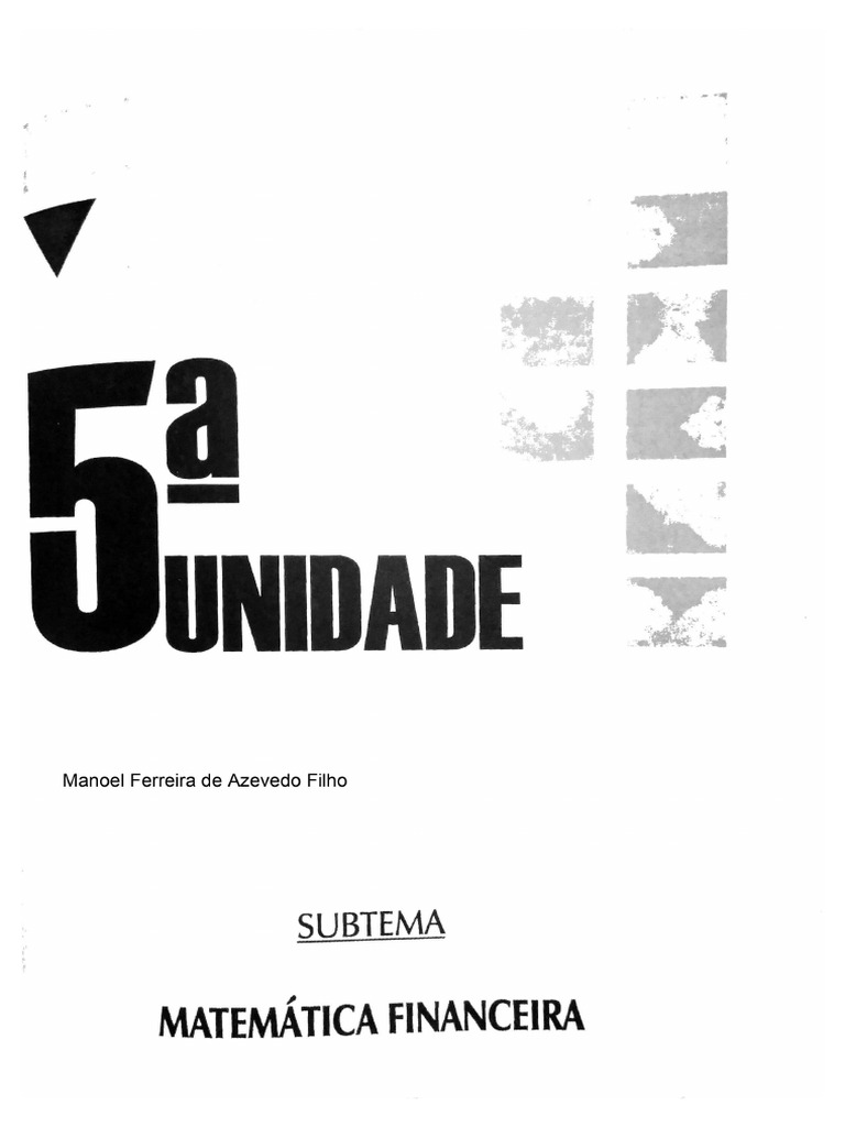 Manual de Apoio - Matemática Financeira 7 Série | PDF Manual de Apoio - Matemática Financeira 7 Série | PDF