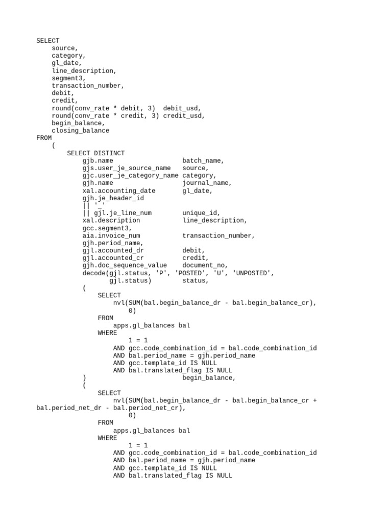 GL Account Analysis_Script | PDF | Ignorance | Data Management Software