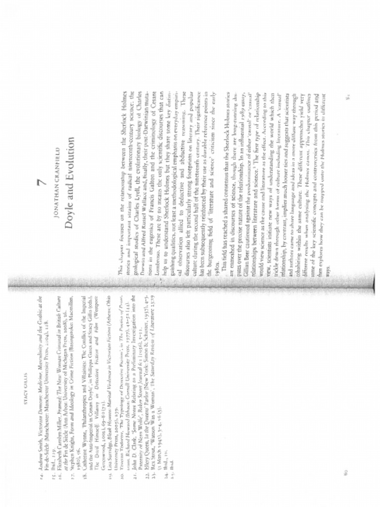 Doyle and Evolution | PDF