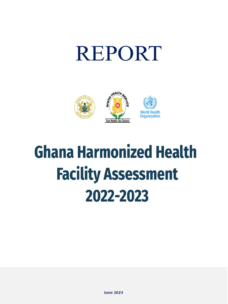Ghana Harmonized Health Facility Assessment | PDF | Tuberculosis ...