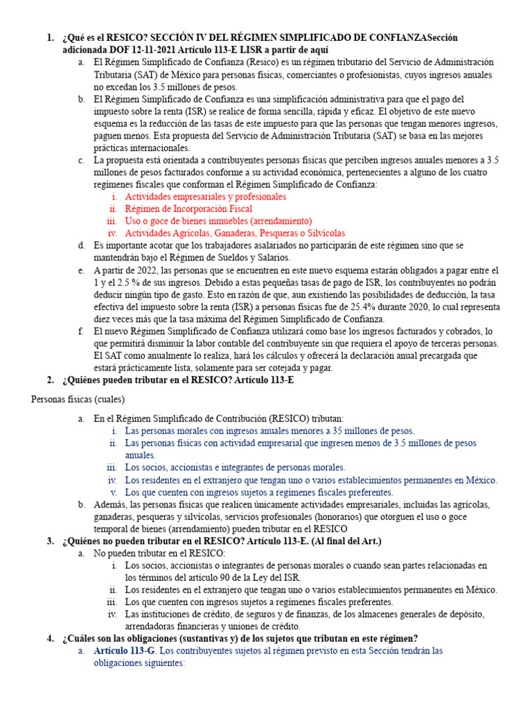 Guia Examen Fiscal | PDF | Impuesto sobre la renta | Impuestos