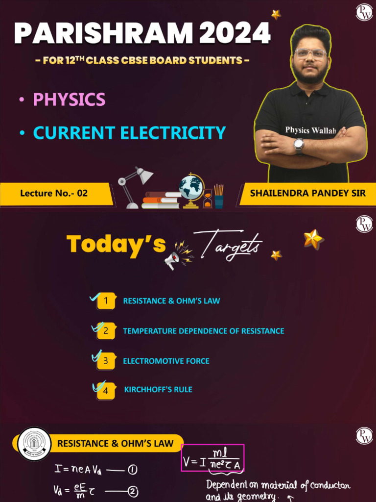 Current Electricity-2 | PDF