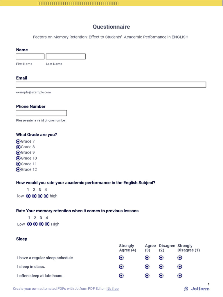 Employee Motivation Survey (3) | PDF | Memory | Mnemonic