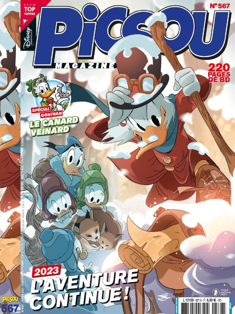 Picsou 2023 01 | PDF