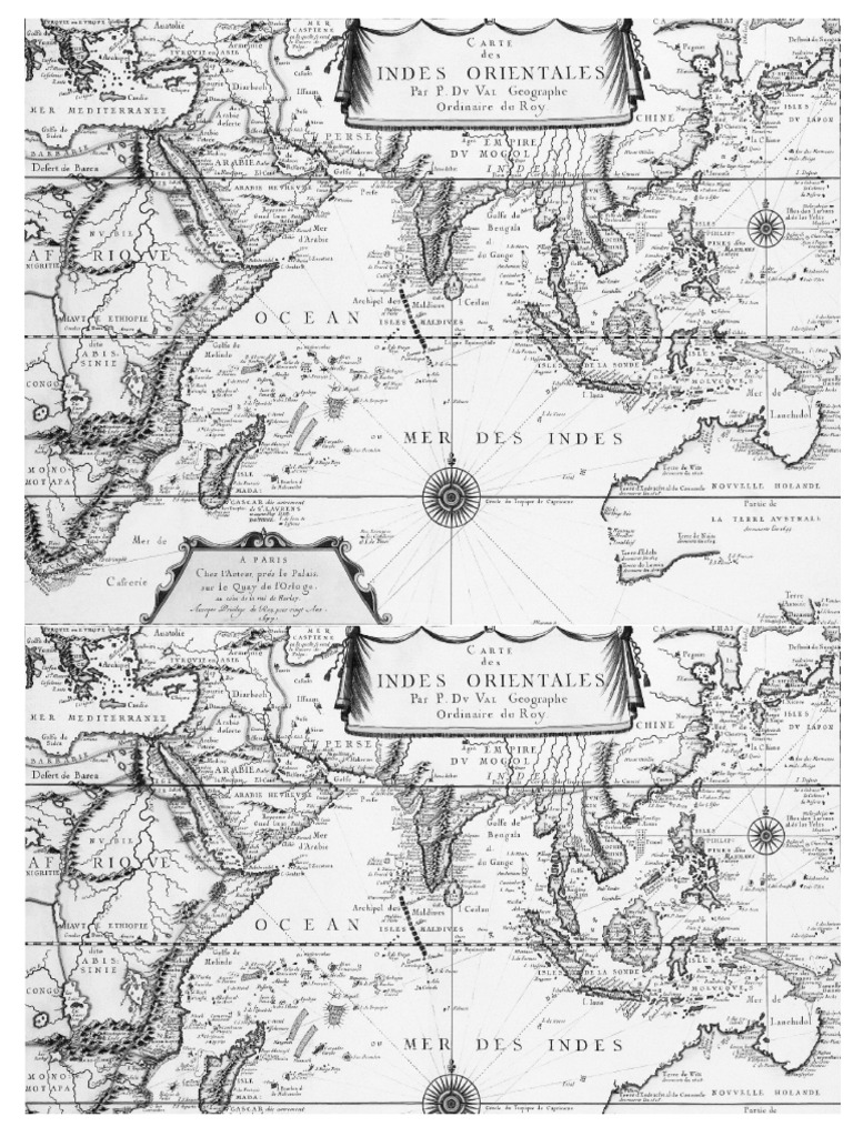 Vintage Maps - Black and White | PDF