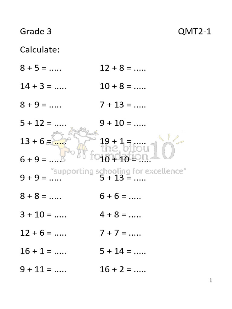 Mathematics Term 2 English Work Cards Fimal 3 | PDF | Teaching Methods ...