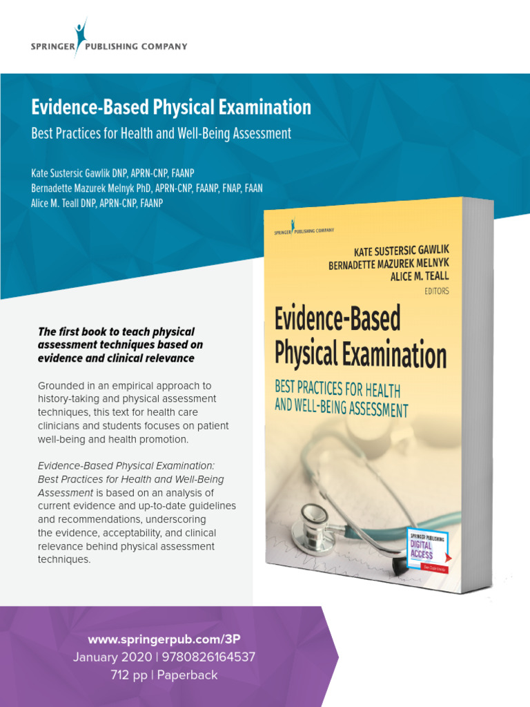 Brochure Evidence Based Physical Examination | PDF | Human Eye ...