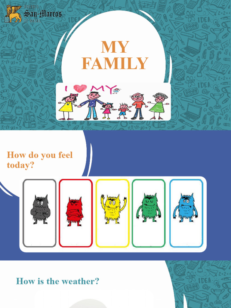 Family Vocabulary and Activities Guide | PDF