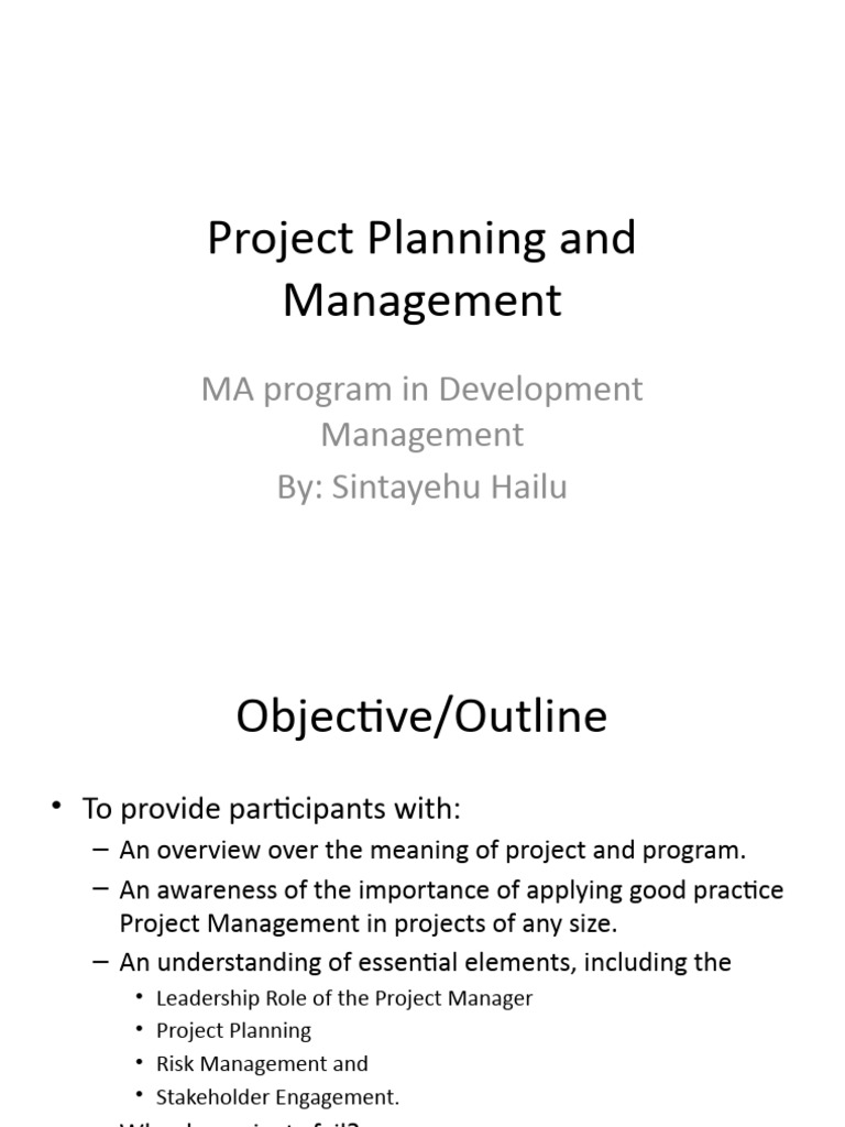 Lecture 1 Introduction | PDF | Project Management | Risk Lecture 1 Introduction | PDF | Project Management | Risk