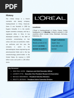L'Oréal Organizational Structure Chart | PDF | Business | Social Science
