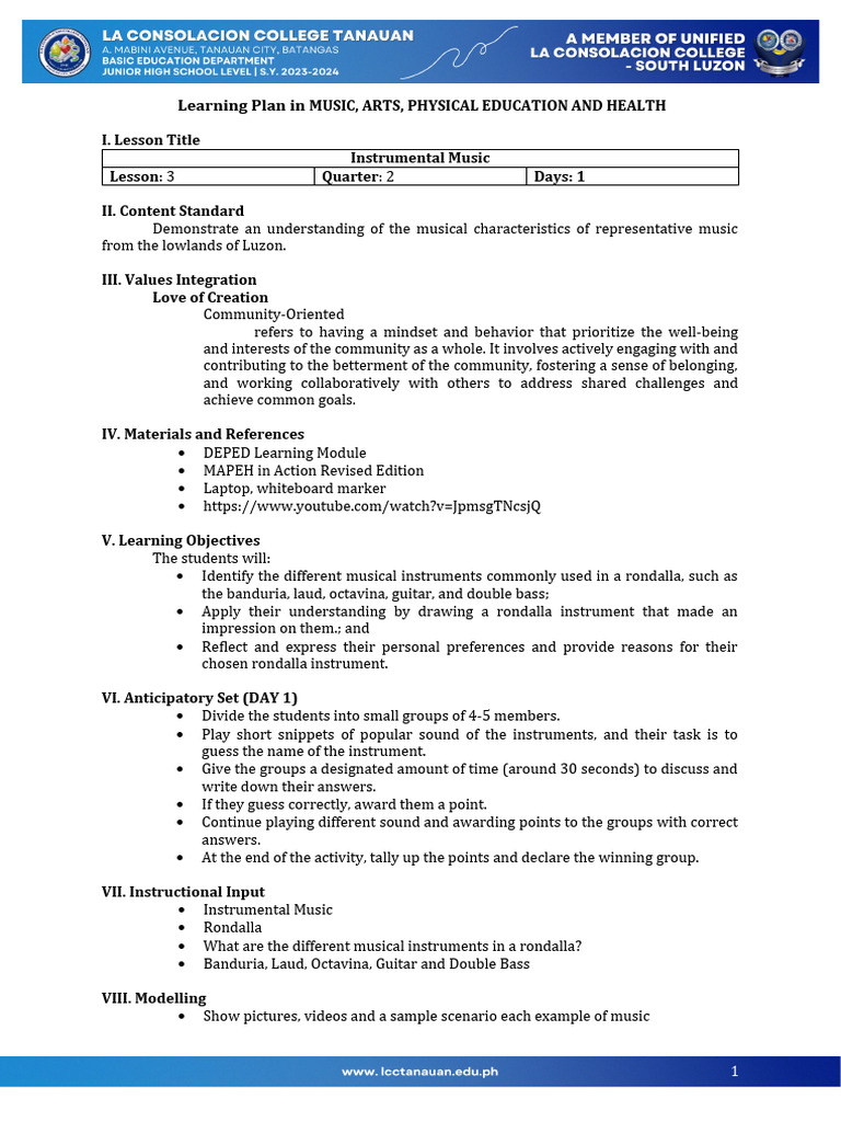 Rondalla | PDF | Learning | Cognition