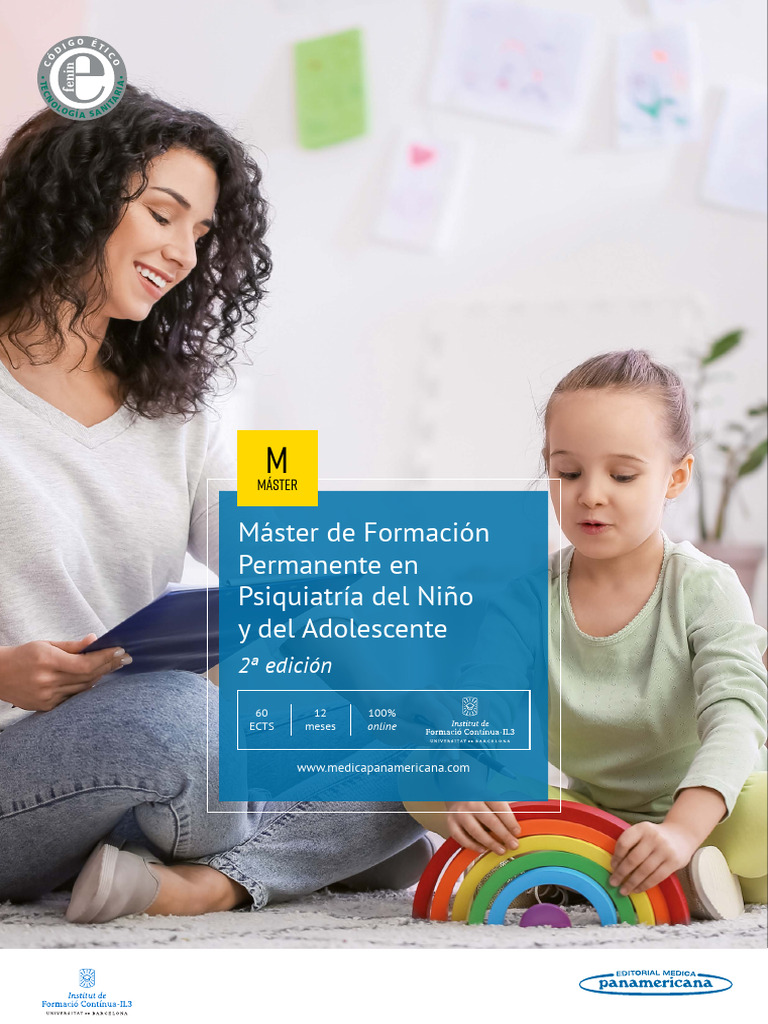 Master de Formacion Permanente en Psiquiatria Del Nin Âo y Del Adolescente | PDF | Trastorno ...