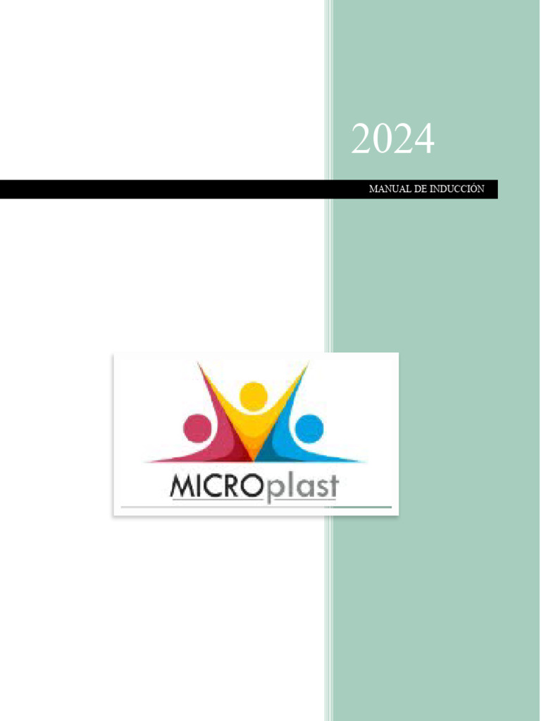 Manual de Inducción Microplast 2024 | PDF | Business | Gestión de ...