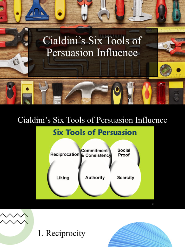 Cialdini Six Tools of Persuasion Influence_ | PDF | Persuasion ...