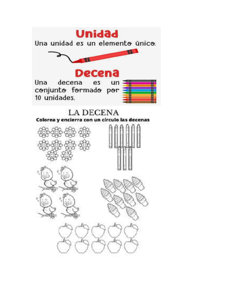 La Decena y Unidades | PDF