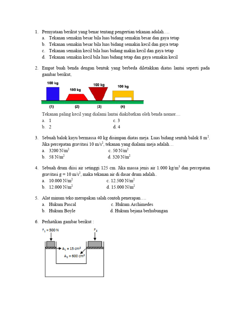 Soal Pts Ipa Genap Kelas 8 2022 2023 | PDF