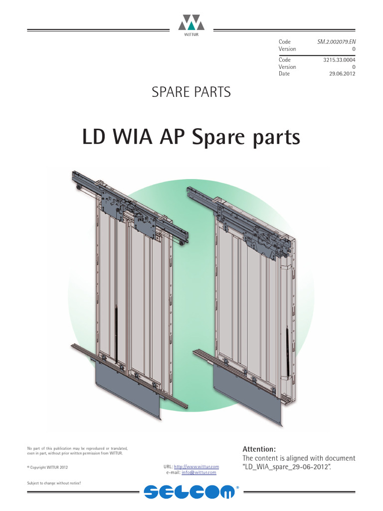 Landing Door Wittur | PDF