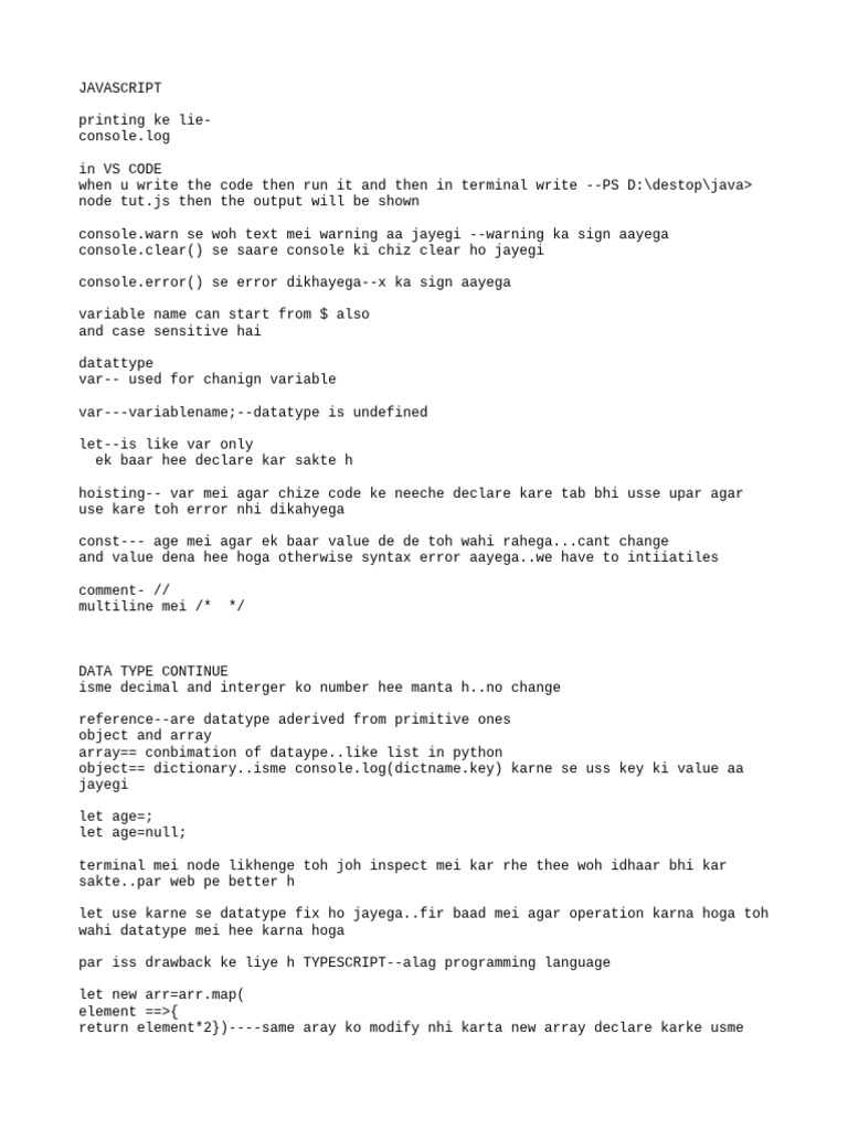 JAVASCRIPT | PDF | Java Script | Computer Science JAVASCRIPT | PDF | Java Script | Computer Science