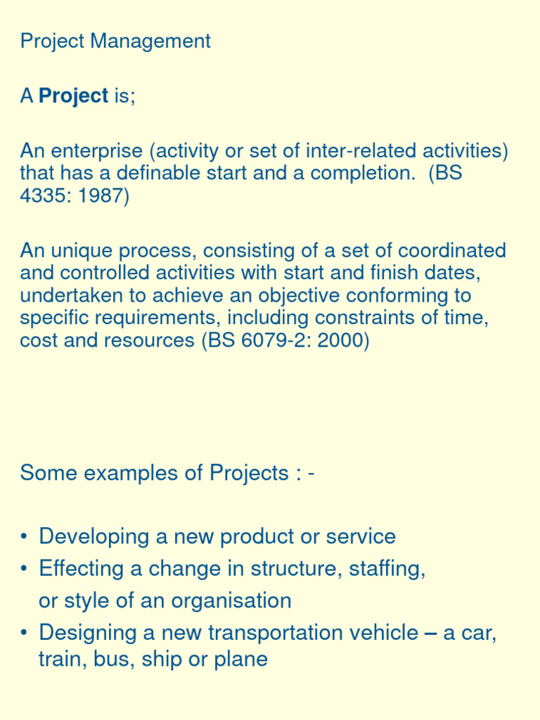 MN-M525 MSC Project Management Slides Week 1 2019 | PDF | Project ...