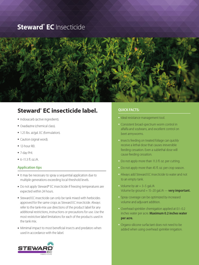 17-FMC-0984-Steward - EC - Quick Facts - 051618alfalfa | PDF ...