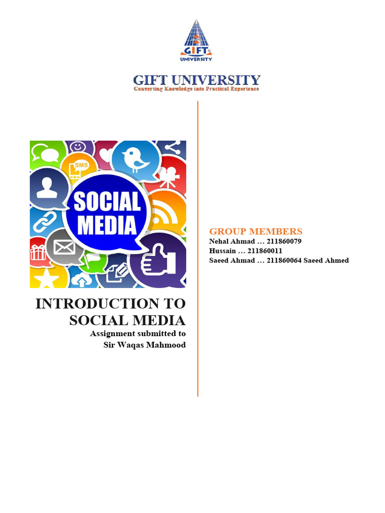 Intro To Social Media | PDF | Social Media | Popular Culture & Media ...