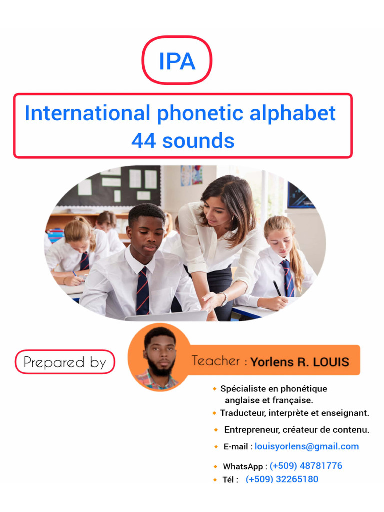 IPA (International Phonetic Alphabet) Book | PDF