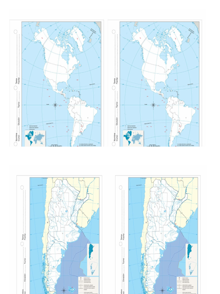 Mapas IMPRIMIR | PDF